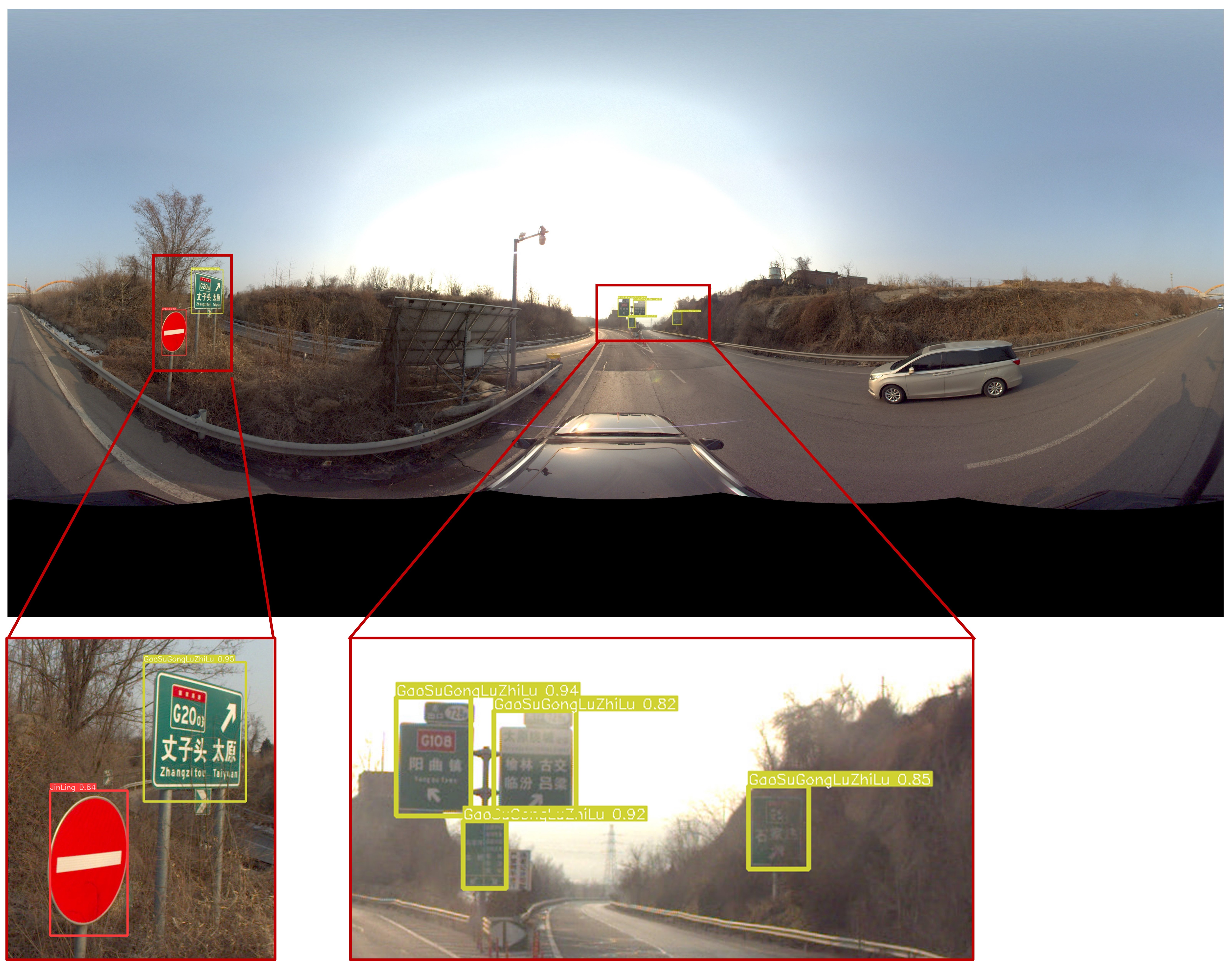 Highway Asset Inspection Using Panoramic Imagery | Yuankun Wang